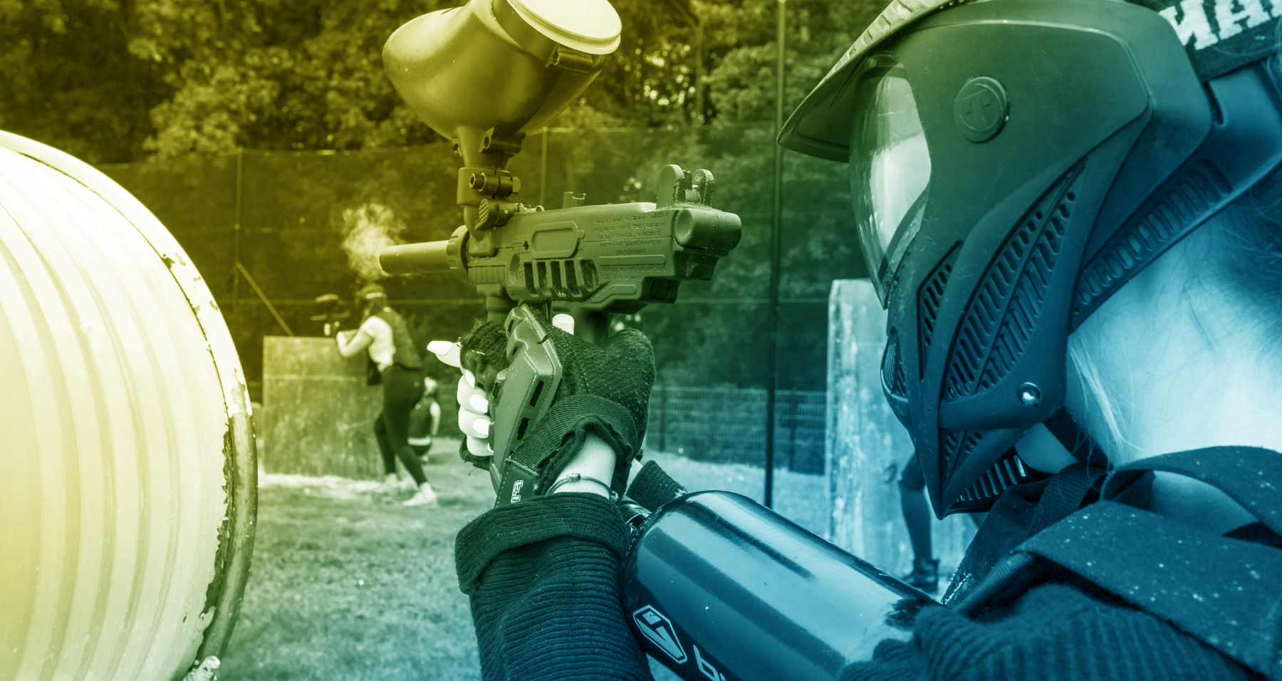 Paintball - Partie découverte - STRASKART, STRASPAINTBALL - Votre shot ...